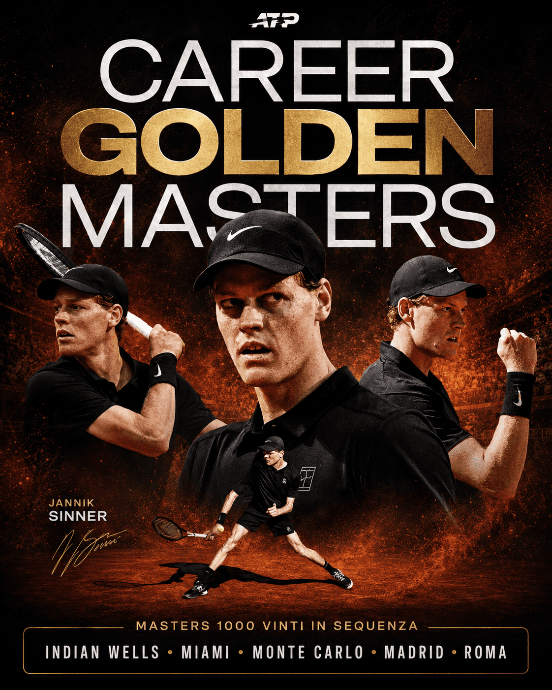 Sinner vince a Roma ed entra nella storia del Tennis - Stadiosport.it
