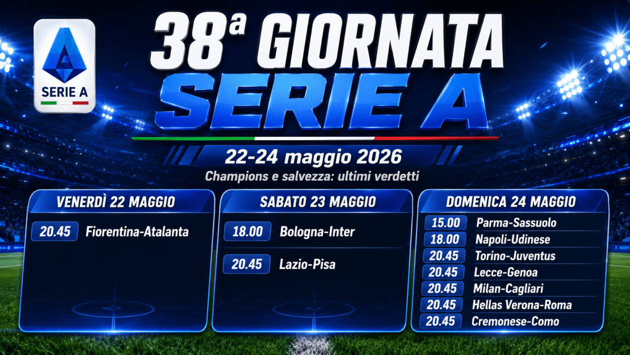 Serie A corsa 4° posto Champions League: tutte le possibilità ...